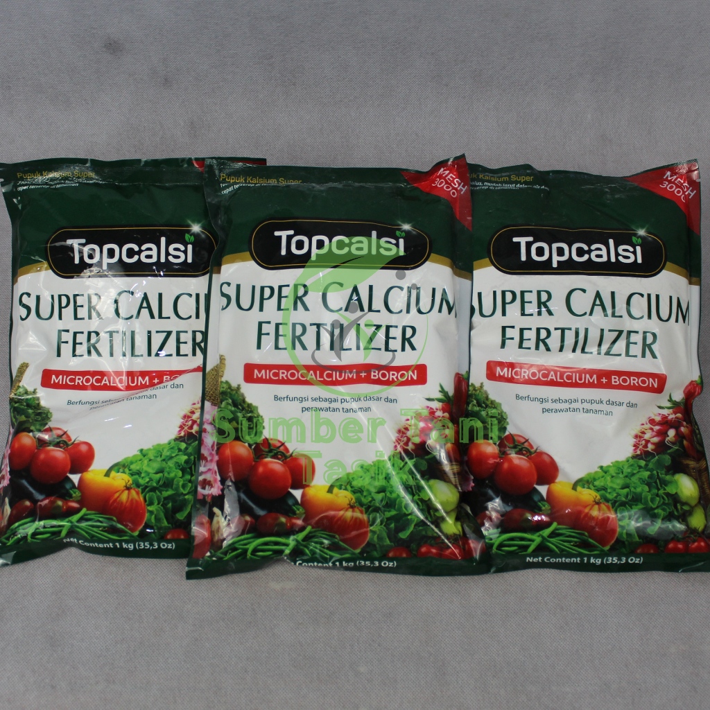 Jual Pupuk Topcalsi Super Calcium Fertilizer1 kg + Kalsium Boron ...