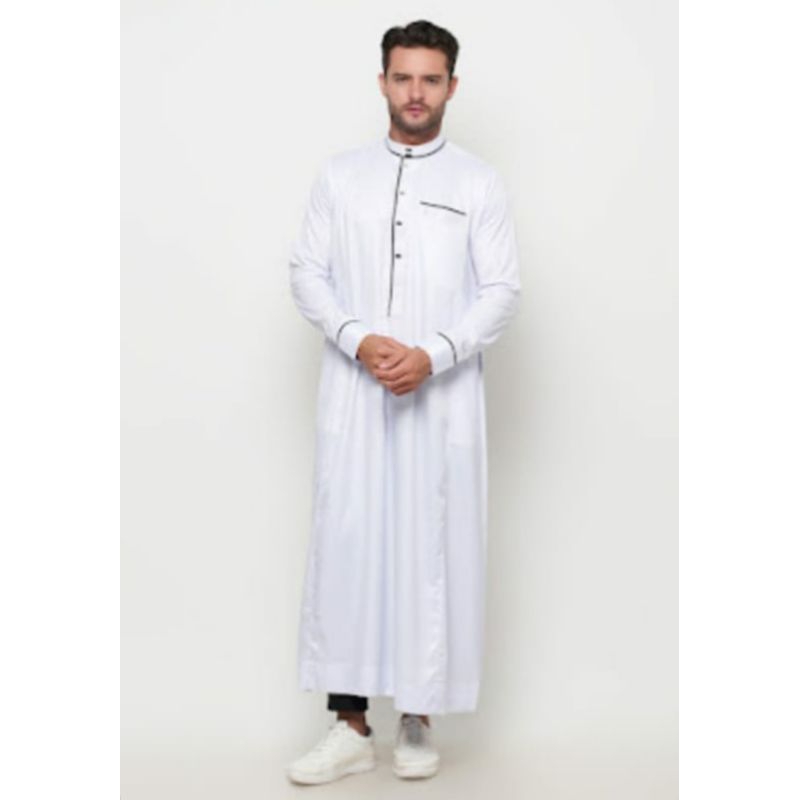 Jual Gamis Pria Muslim/Jubah Laki Laki/Baju Umroh Dan Haji Pria ...