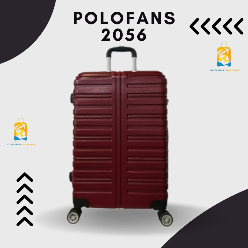 Jual Koper Polo Fans 20 inch Murah Kabin Fiber Tipe 2056 - Warna Marun ...