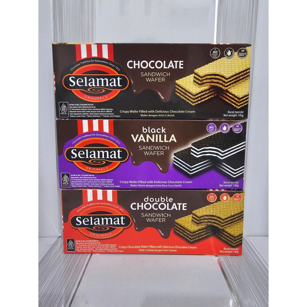 Jual Selamat Sandwich Wafer 145g | Shopee Indonesia