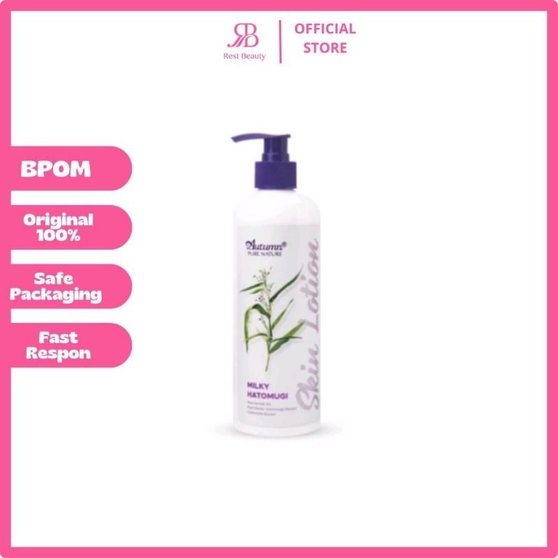 Jual AUTUMN - AUTUMN MILKY HATOMUGI SKIN LOTION 500ML | Shopee Indonesia