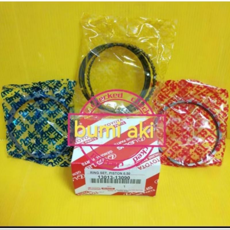 Jual Ring piston atau ring seher os 0.50 toyotaKijang super 5k Harga ...