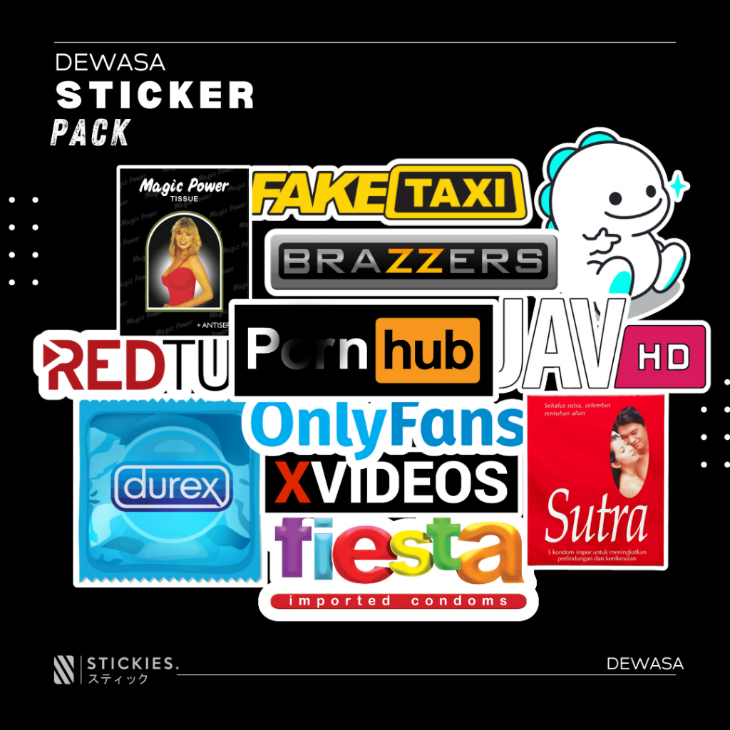 Jual Sticker/Stiker Pack Vinyl "Dewasa" | High Quality | Murah | Shopee ...