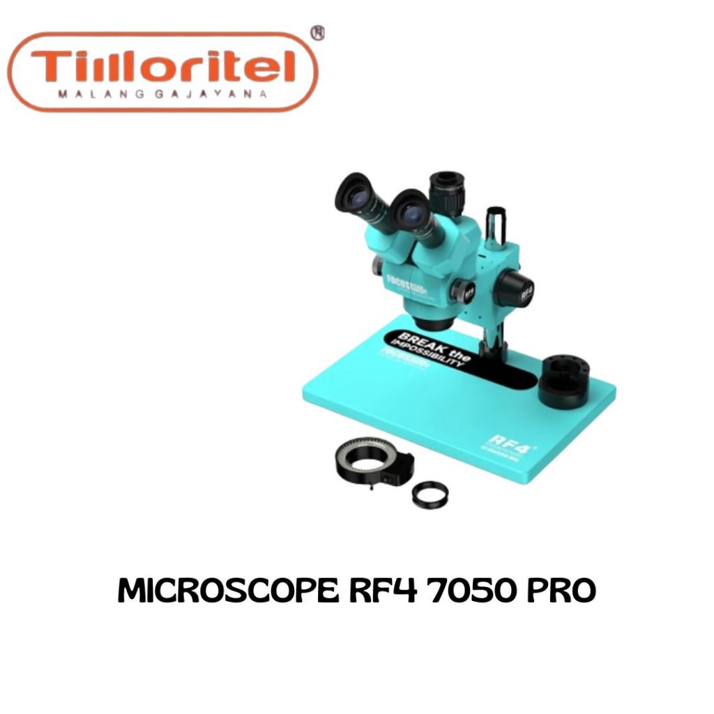 Jual MICROSCOPE TRINOCULAR RF4 RF7050 PRO | Shopee Indonesia