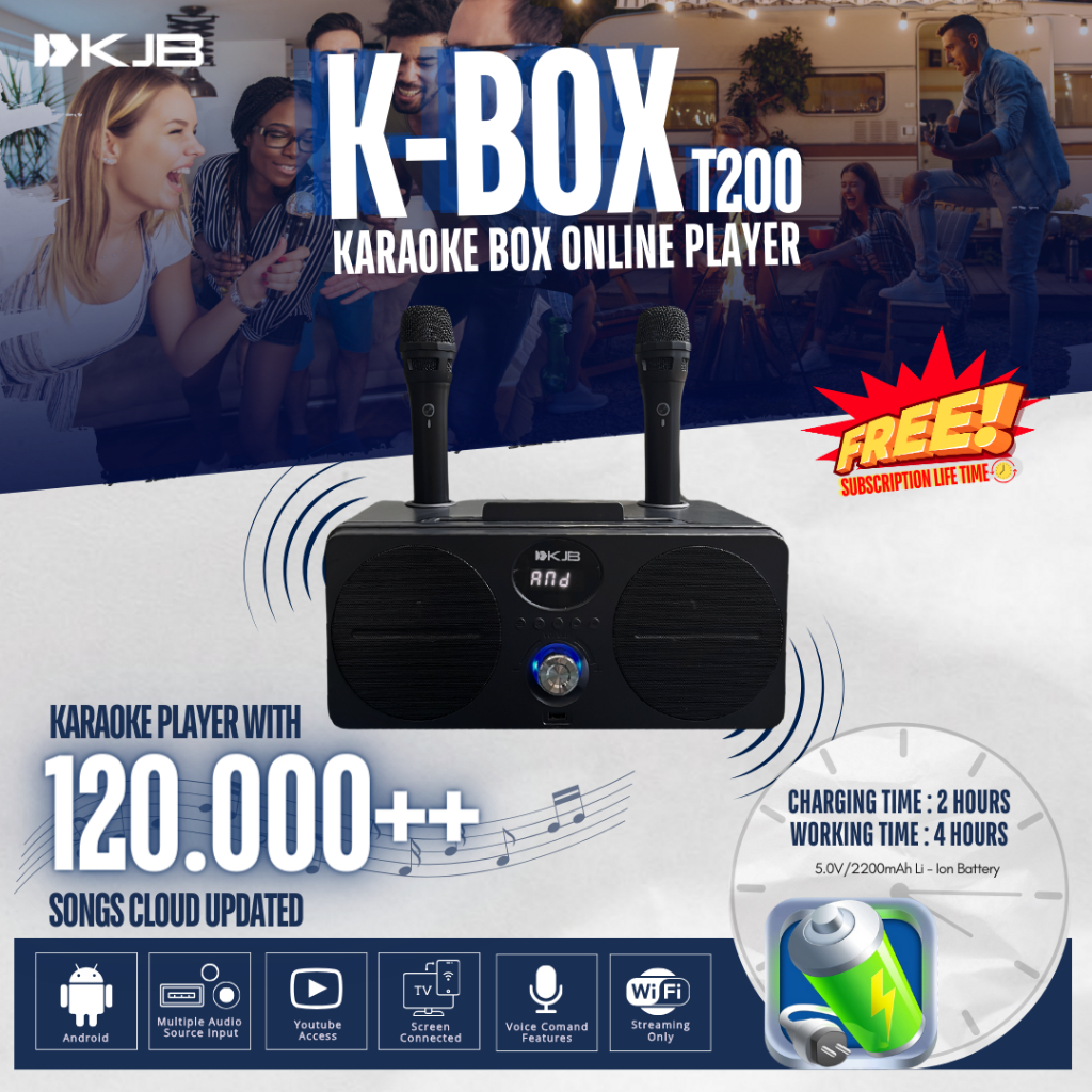 Jual Karaoke Box T200 - Karraoke Online Player | Shopee Indonesia