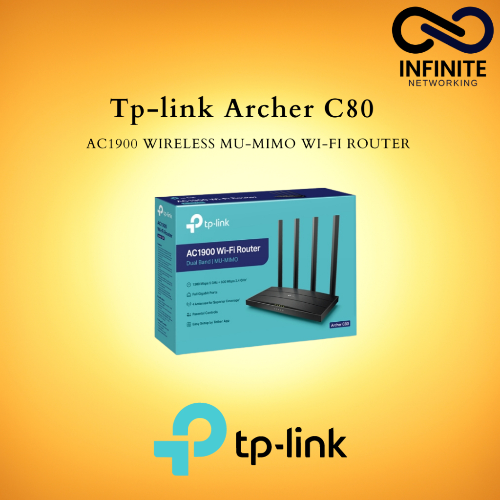 Jual Tp-link Archer C80 AC1900 Wireless MU-MIMO Wi-Fi Router | Shopee Indonesia