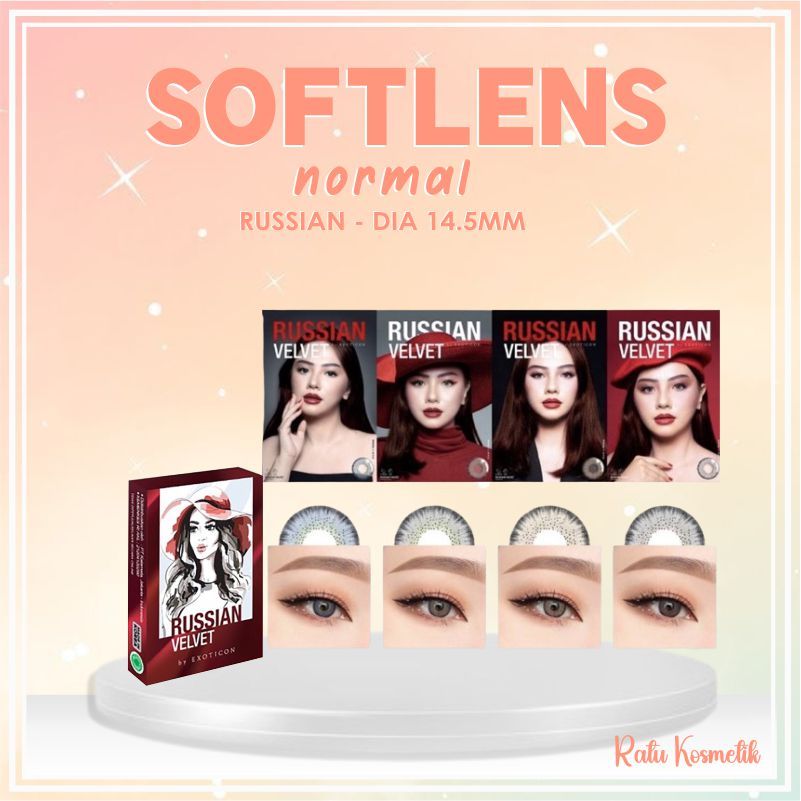 Jual RATU Softlens X2 Russian Velvet Normal | Soflens Exoticon Rusian ... Jual RATU Softlens X2 Russian Velvet Normal | Soflens Exoticon Rusian ...