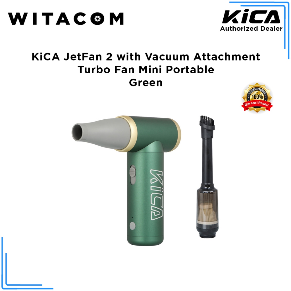 Jual KiCa Jet Fan Gen 2 Multifunction Fan Mini Portable - Original ...