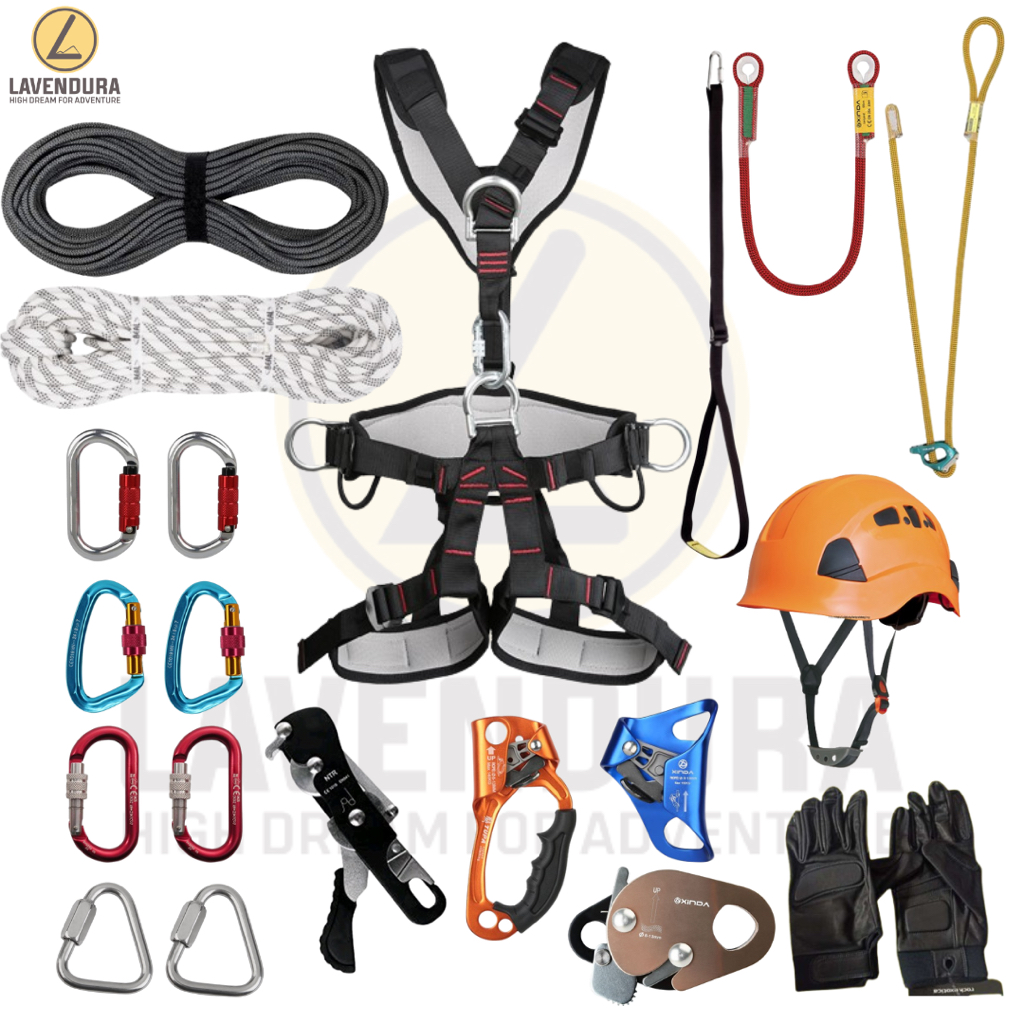 Jual Set Vertical Rescue Equipment Paket Alat Panjat Ketinggian ...