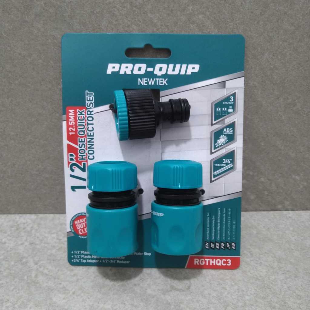 Jual TOTAL / Pro-Quip SAMBUNGAN SELANG TAMAN / HOSE QUICK CONNECTOR 1/2 ...