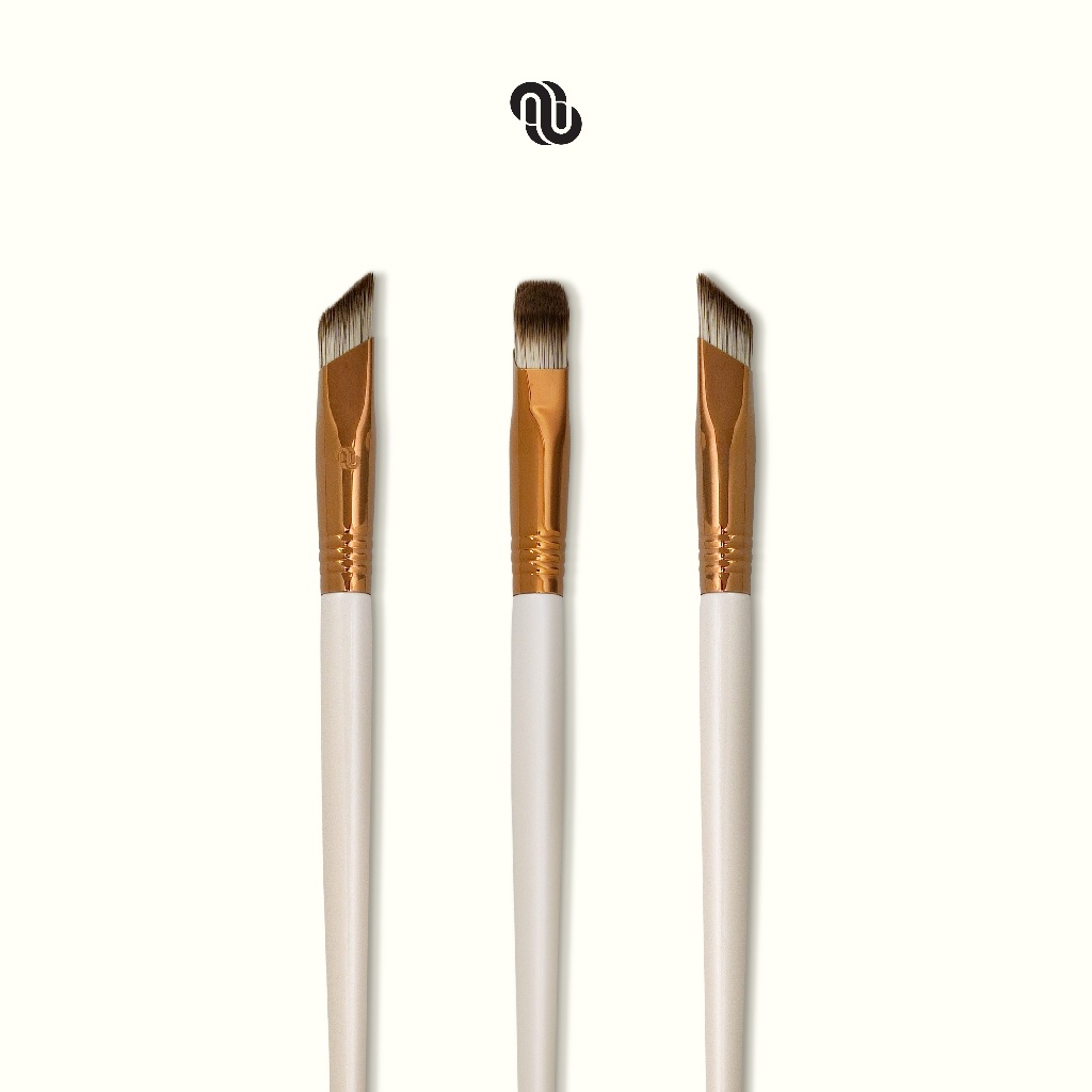 Jual MUAQ Slanted Cream Shading Brush (M344) | Shopee Indonesia