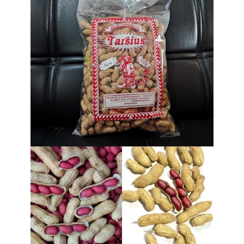 Jual TARSIUS Kacang Sangrai Merah/ari Merah Asli khas Kawangkoan Manado ...