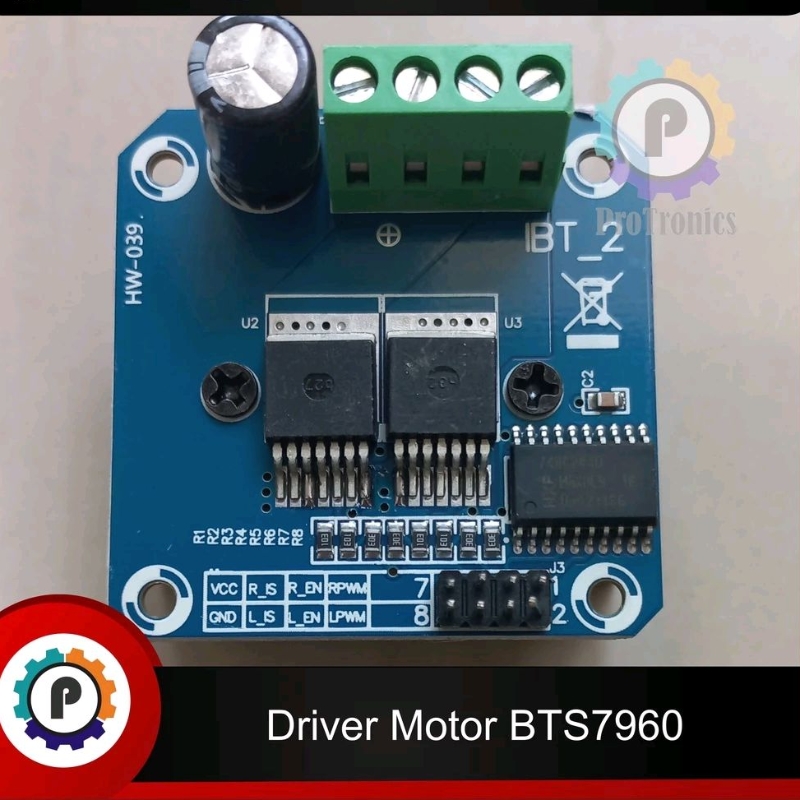 Jual BTS7960 High Current Motor Driver H-Bridge Module for Arduino BTS ...