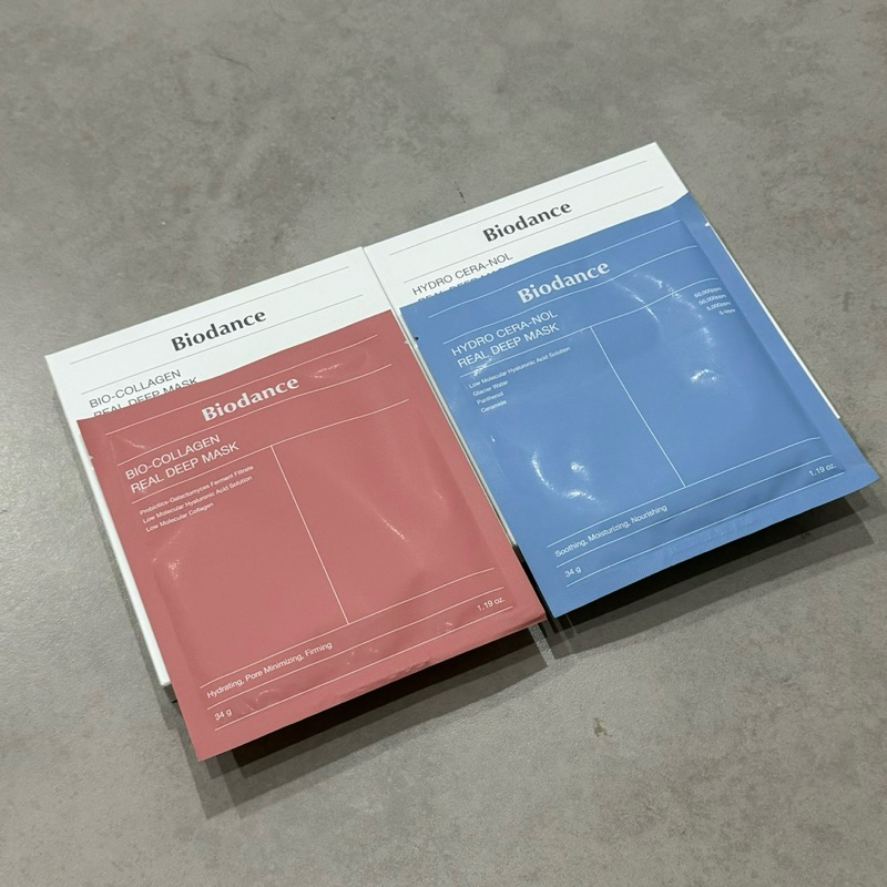 Jual BIODANCE Bio-Collagen Real Deep Mask / Hydro Cera-Nol Real Deep Mask Sheet | Shopee Indonesia
