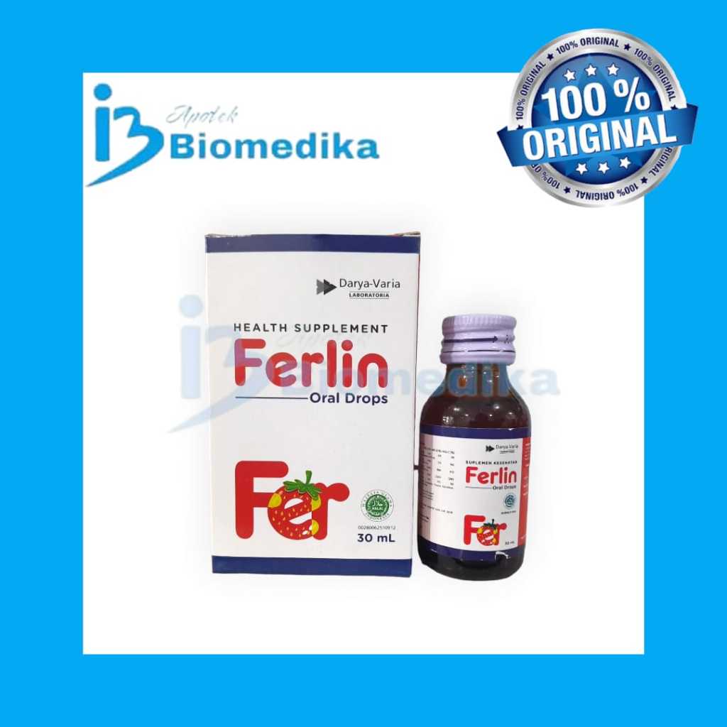 Jual Ferlin Drop Multivitamin dan Zat Besi untuk Tumbuh Kembang Anak ...