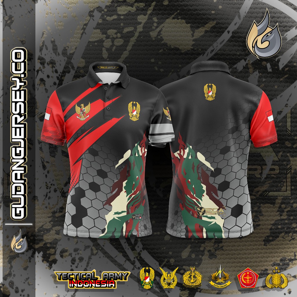 Jual JERSEY TNI AD / TNI AL / TNI AU / POLRI FREE CUSTOM LOGO | Shopee ...