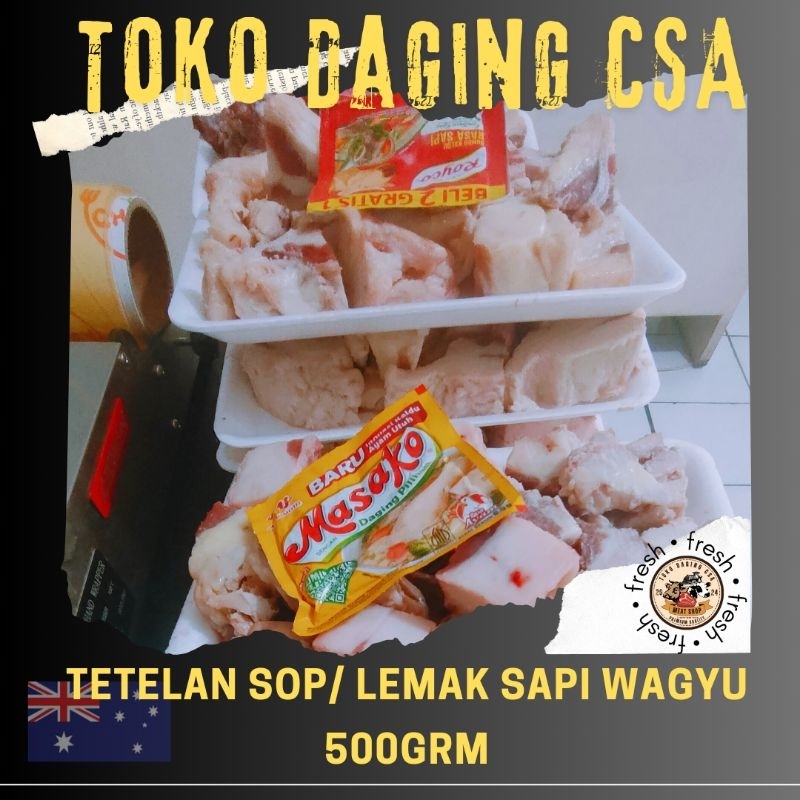 Jual Tetelan Sop/ Lemak Sapi Wagyu 500grn | Shopee Indonesia