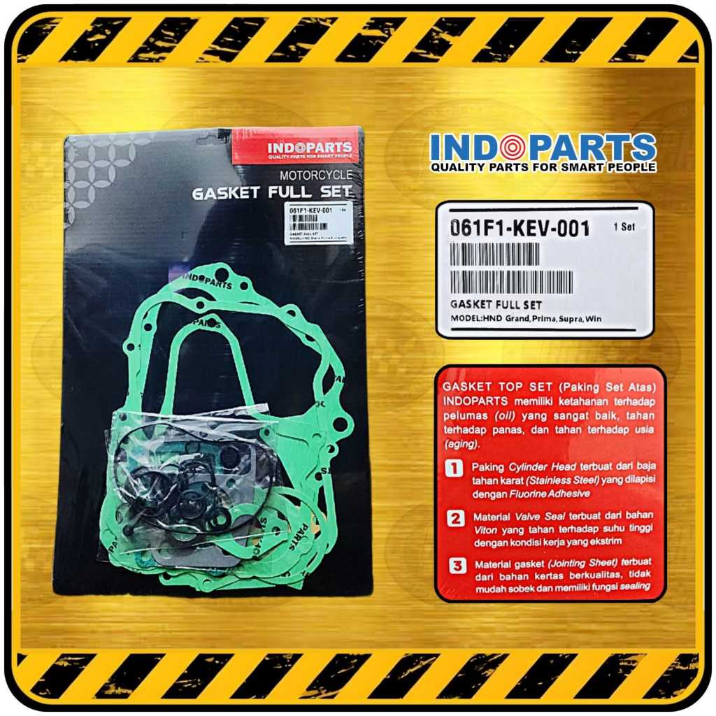 Jual Pack Packing Gasket Fullset Full set Mesin Honda ASTREA STAR PRIMA GRAND WIN dsb BY ...