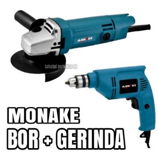 Jual Paket Mesin Bor Dan Gerinda GurindaTangan/ Angle Grinder 4 Inch ...