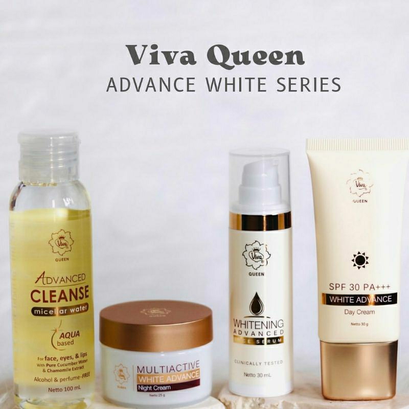 Jual Paket Skincare Viva Perawatan Wajah Eksklusif Viva Queen Advance ...