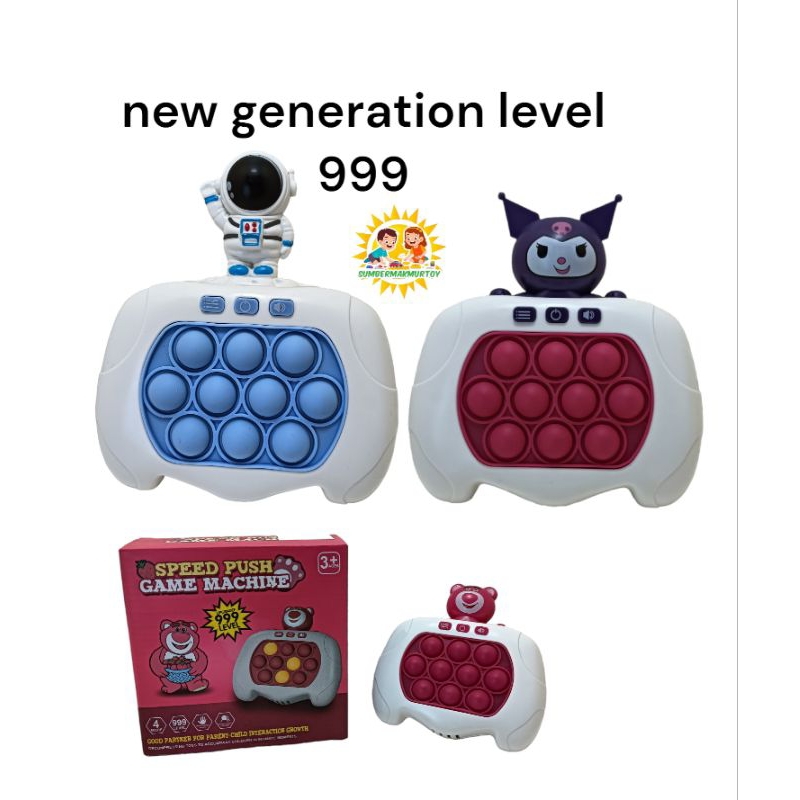 Jual Mainan Viral Game pop it elektrik level 999 generasi terbaru | Shopee Indonesia