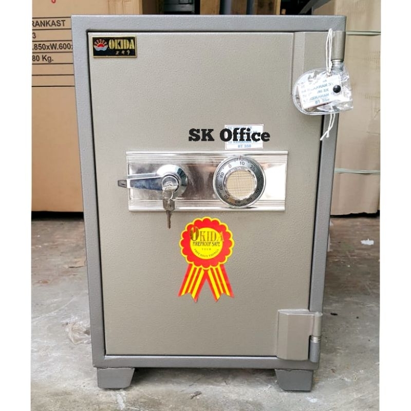 Jual Brankas Okida DS10Ca Brangkas Tahan Api berkualitas brankas map f4 ...