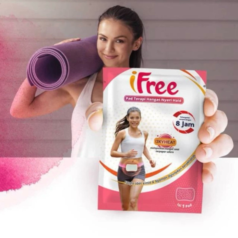 Jual Ifree Pad Koyo Terapi Nyeri Haid Nyeri Menstruasi Plester Hangat ...