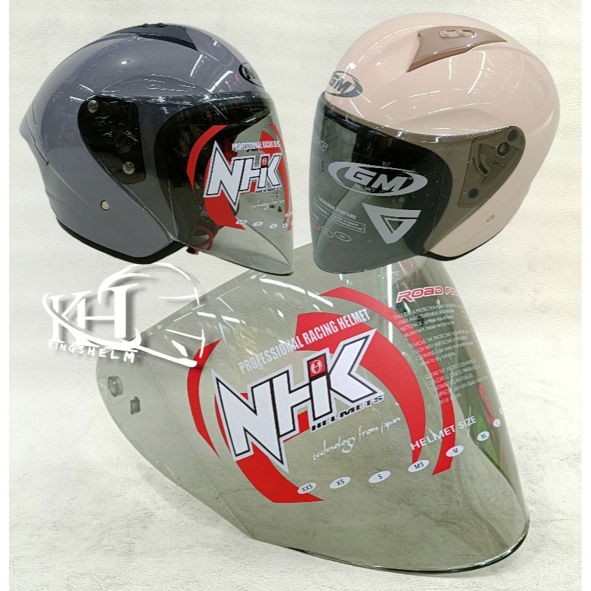Jual VISOR NHK R1 N1 G1 NEW GM G1 ORIGINAL PLUS RAHCET kaca nhk N1 ...
