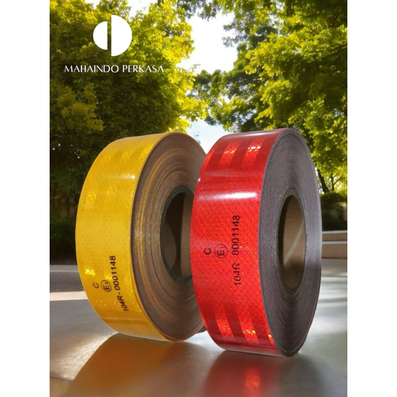 Jual Stiker Reflektor Sticker Reflector Tape E1 104 R Scotlight ...