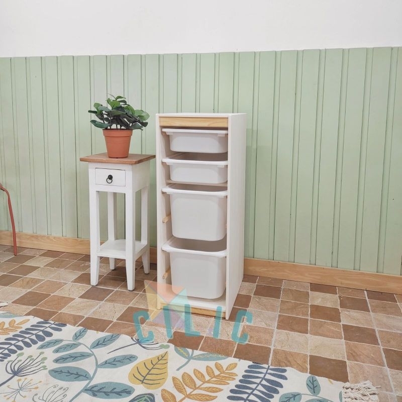 Jual Cilic - Nagoya kabinet rak mainan anak kayu olahan dengan laci ...