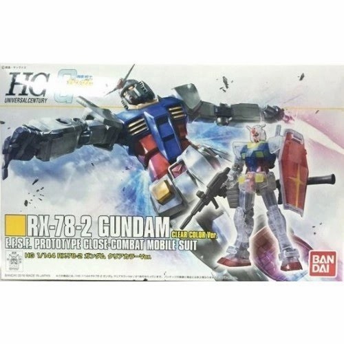 Jual Bandai Limited HG HGUG RX-78-2 Gundam revive Clear Color RX78 RX ...