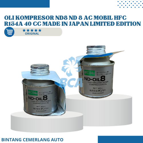 Jual OLI COMPRESSOR KOMPRESOR ND8 ND 8 AC Mobil Hfc R134A 40cc MADE IN ...