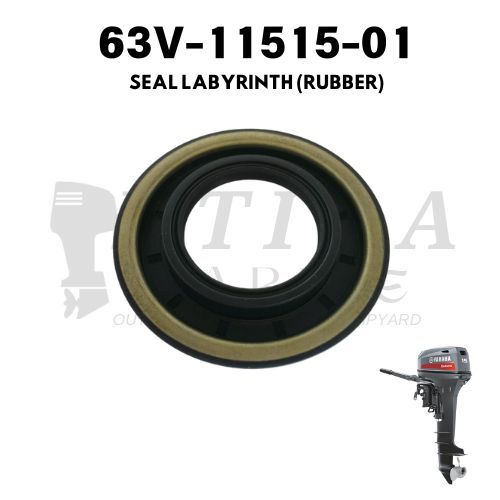 Jual 63V-11515-01 SEAL LABYRINTH | SEAL MESIN TEMPEL YAMAHA 15PK | Shopee Indonesia