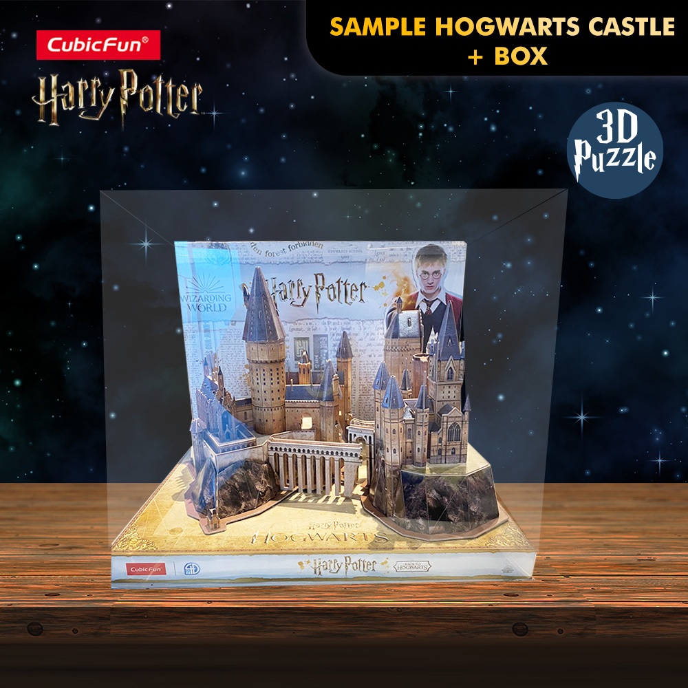 Jual CUBICFUN Sampel Harry Potter Hogwarts Castle - 3D Puzzle | Shopee ...