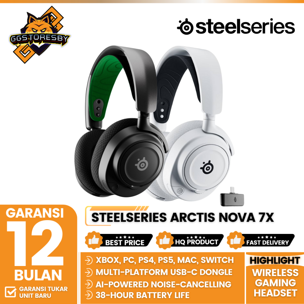 Jual Steelseries Arctis Nova 7X Wireless Gaming Headset | Shopee Indonesia