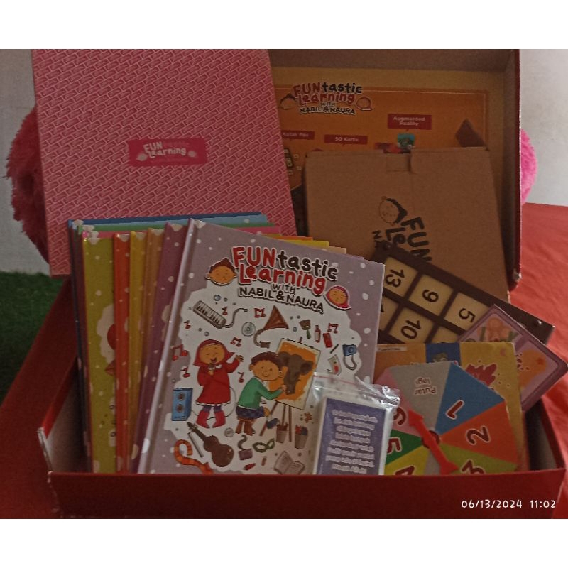 Jual Funtastic Learning set Preloved #funtastic learning | Shopee Indonesia