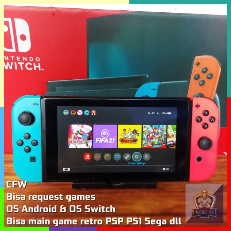 Jual Nintendo Switch full games dan bisa request games - A3 | Shopee ...