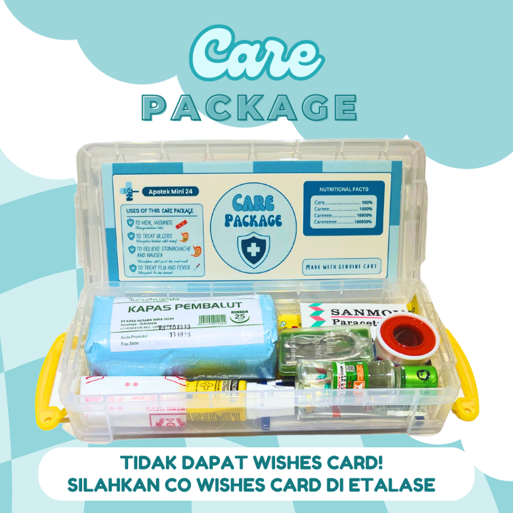Jual (READY STOCK) Love & Care Packages Kado Unik by Apotek Mini 24 ...