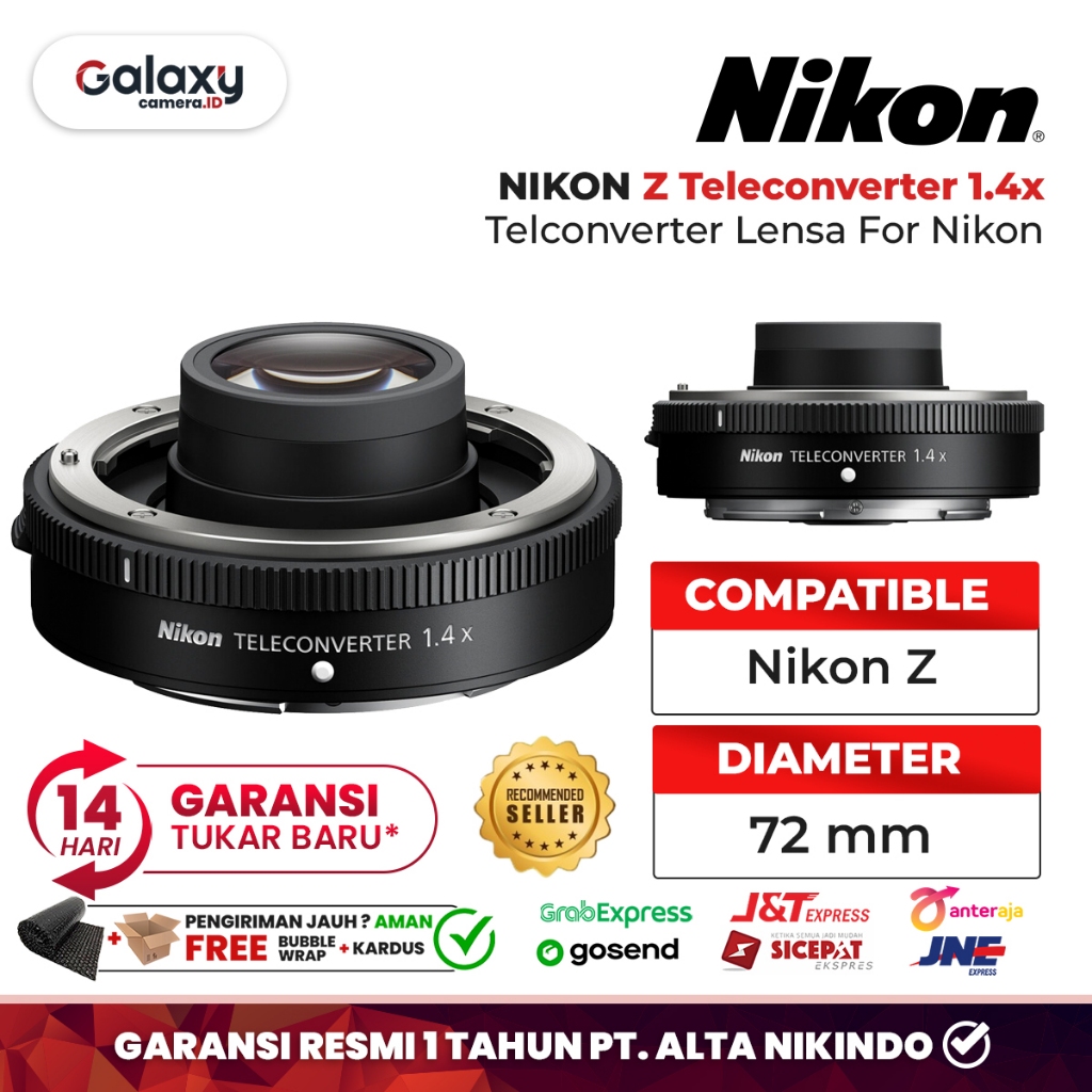 Jual Nikon Z Teleconverter Lensa TC 1.4x Garansi Resmi | Shopee Indonesia