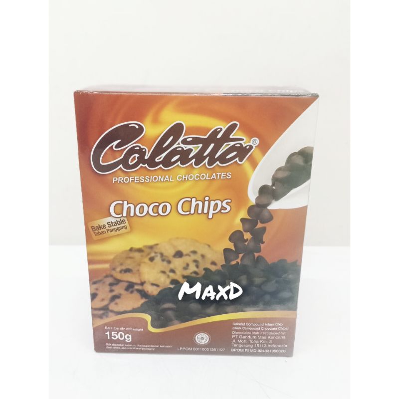 Jual Colatta Choco Chips 150 gr 1 Pcs | Shopee Indonesia