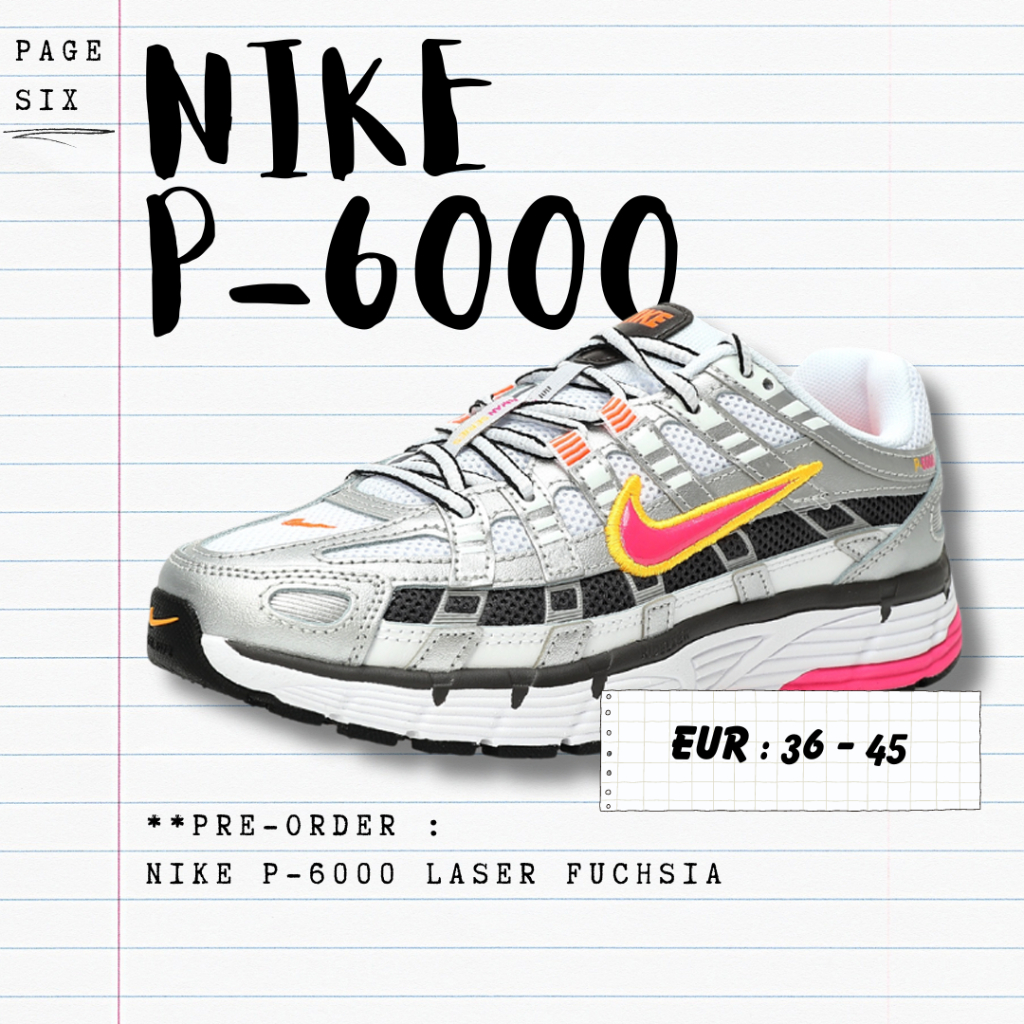 Jual Nike P-6000 Laser Fuchsia BNIB ORIGINAL MATERIAL | Shopee Indonesia