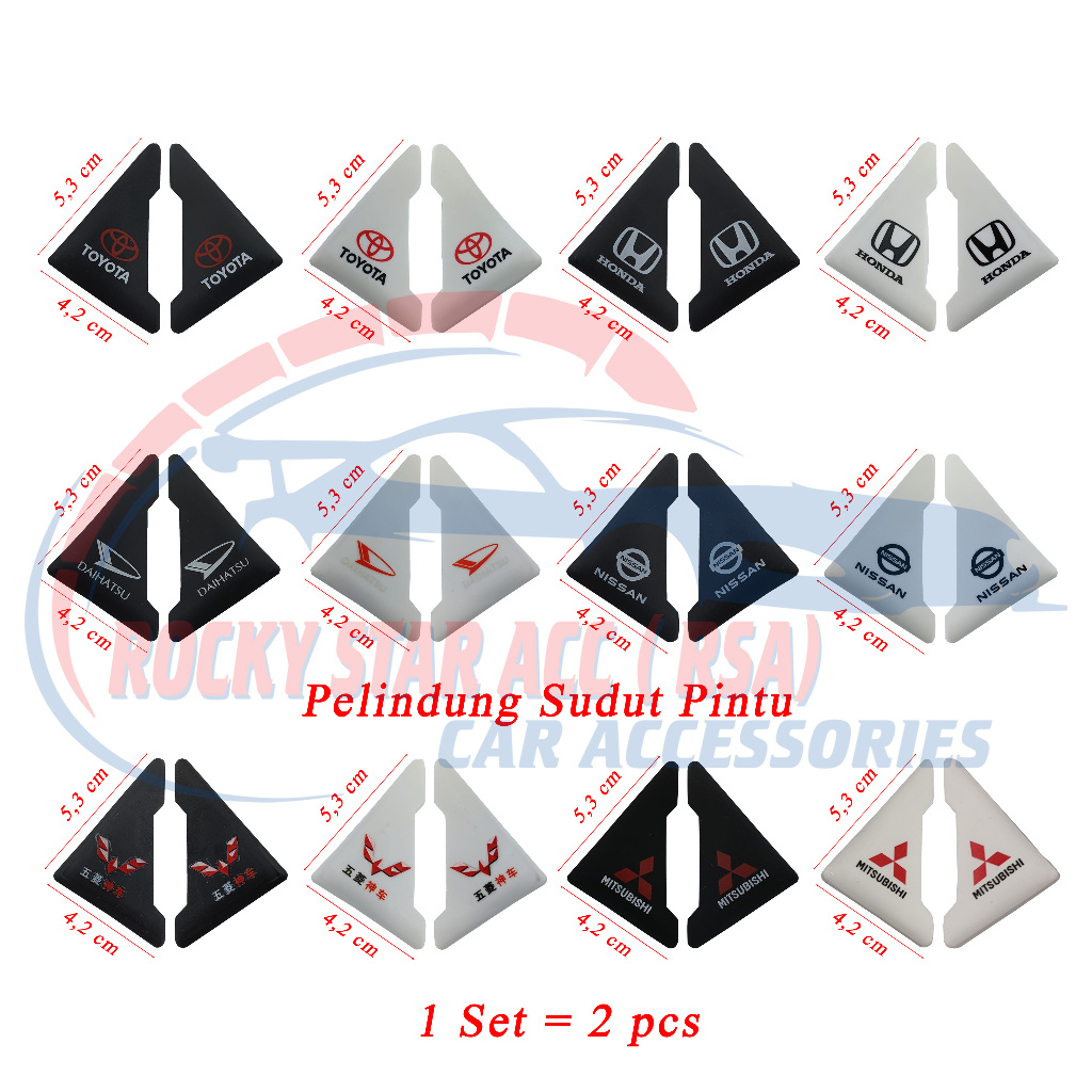 Jual Pelindung Sudut Siku Pintu Bagian Bawah Mobil / Anti Lecet Pintu ...