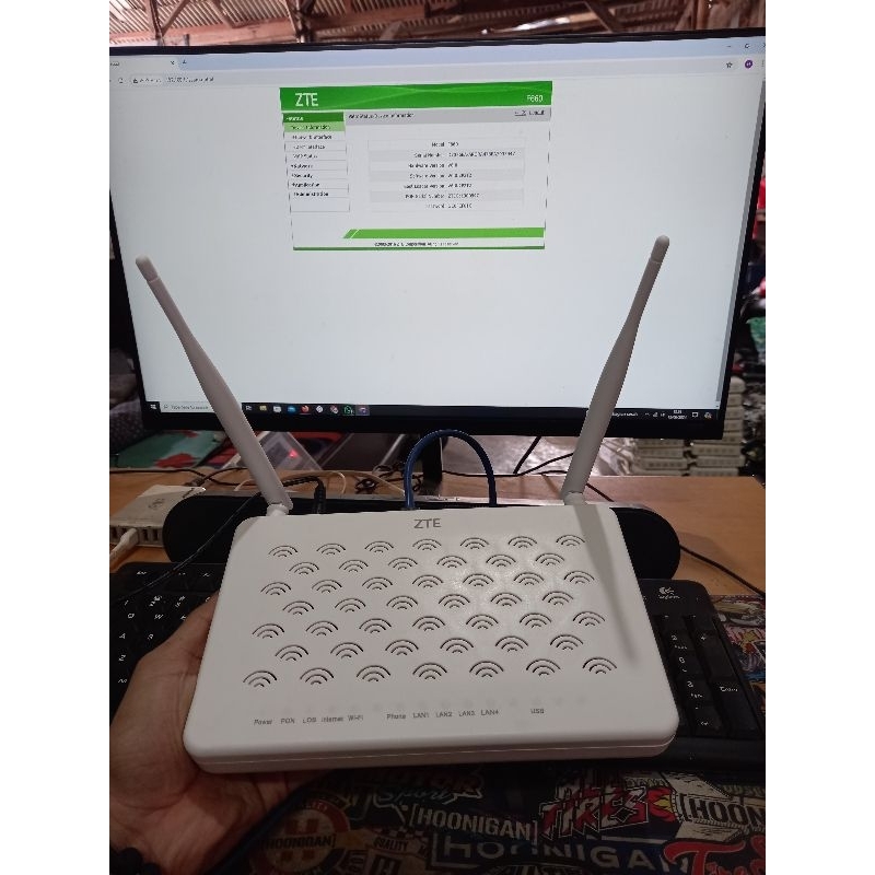 Jual ZTE F660 V6 OMCI GPON ONU ZTE F660 | Shopee Indonesia