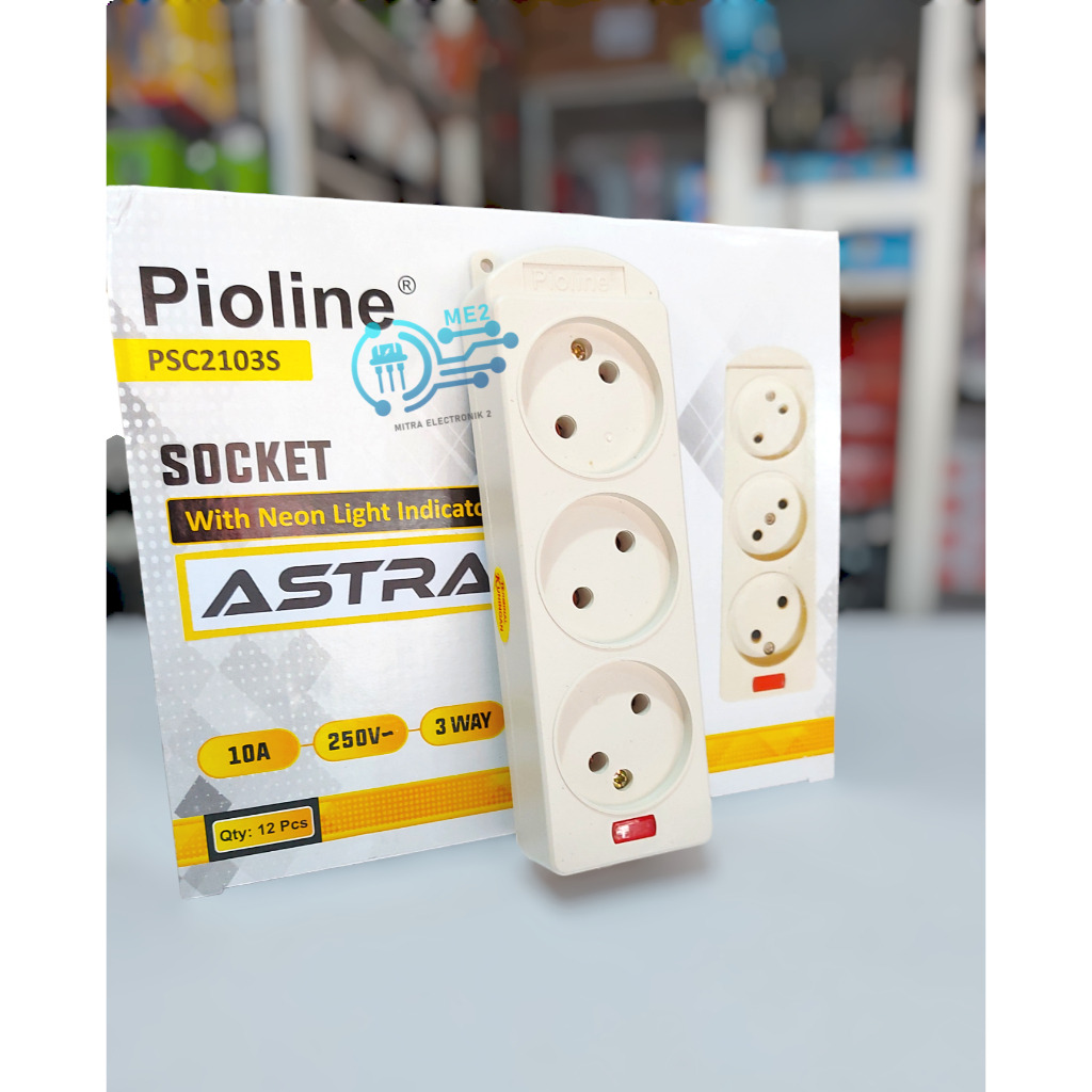Jual Pioline Terminal Stop Kontak Listrik Lubang 3 Gepeng Terminal ...