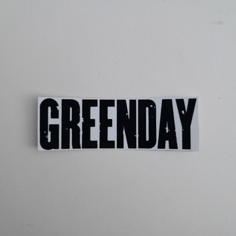 Jual Stiker Band Green Day Sticker Band Punk Rock Stiker Band Pop Punk ...