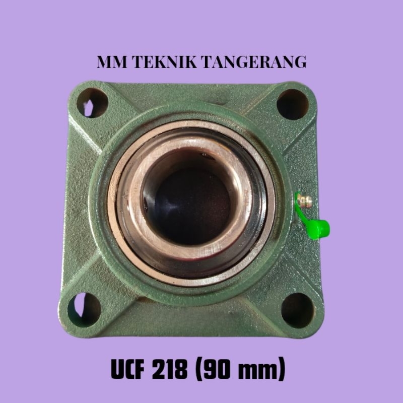 Jual Pillow block UCF 218 Bearing Omega Laher Duduk as 3 1/2 inch as 90 mm Original Asb Nis Nkn ...