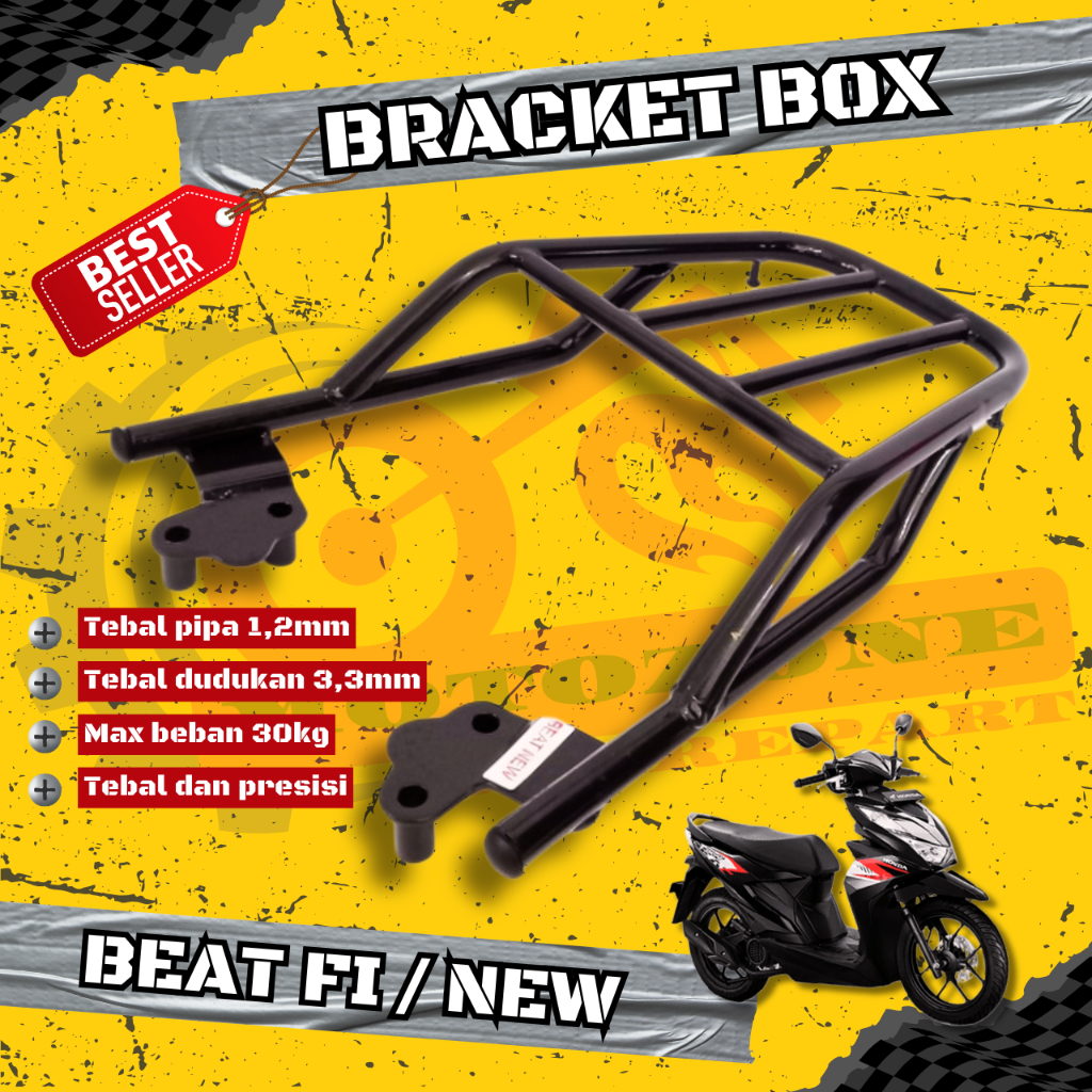 Jual Breket Bracket Behel Braket Begel Box Motor BEAT Street / Beat FI ...
