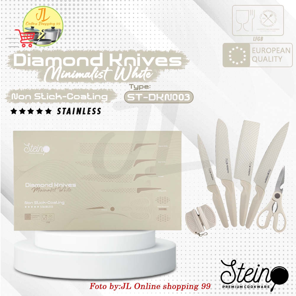 Jual STEIN STEINCOOKWARE diamond knive windsor white type ST-DKN0003 ...