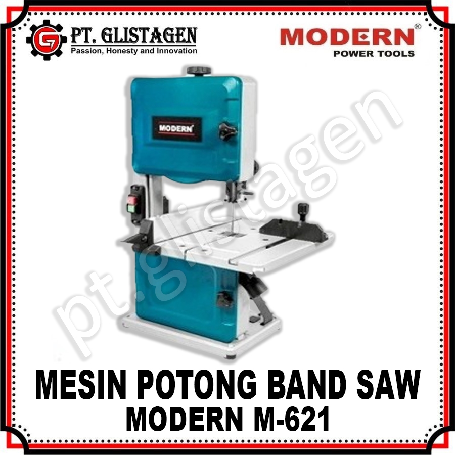 Jual MODERN M621 Mesin Band Saw Bandsaw Gergaji Kayu Listrik 8" Inch M ...
