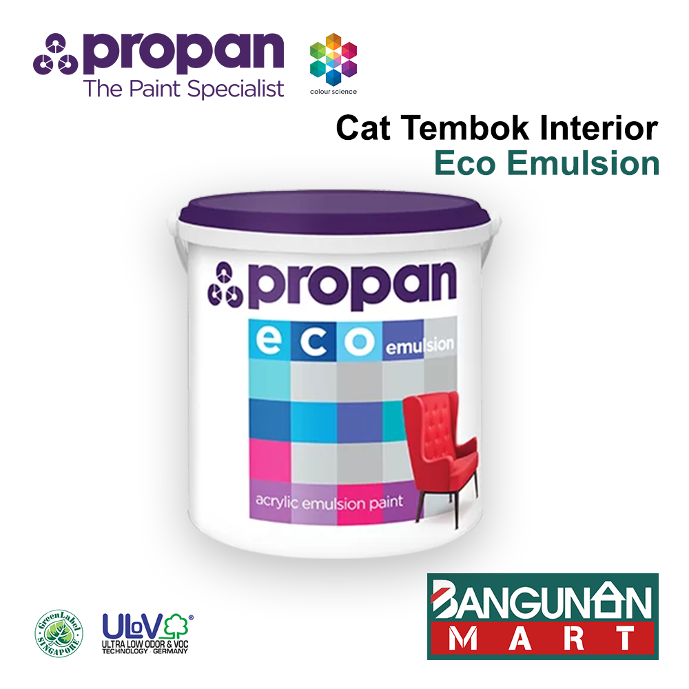 Jual CAT TEMBOK PROPAN ECO EMULSION BROKEN WHITE 8108 5K EE-4010 ...